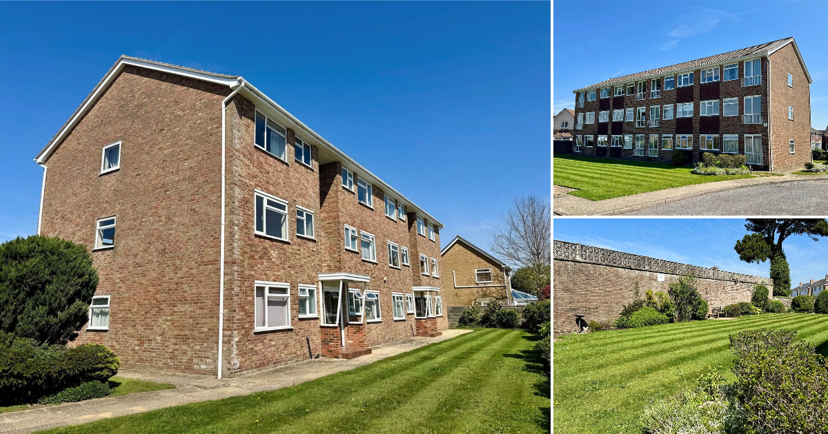 1 bed flat for sale in High Marryat, Grove Road, Barton on Sea ...