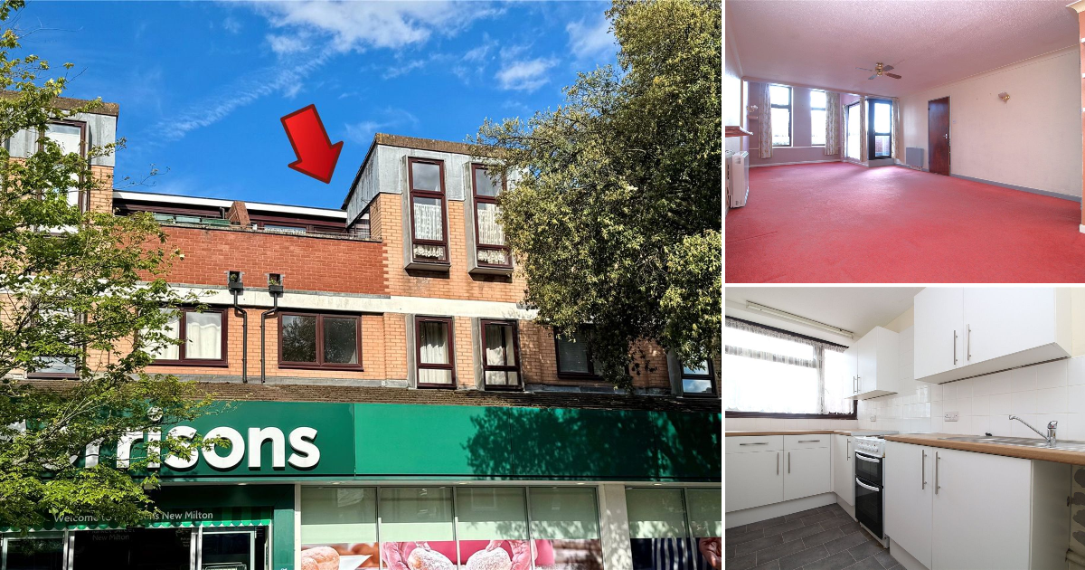 2 bed flat for sale in Mallard Buildings, Station Road, New Milton ...